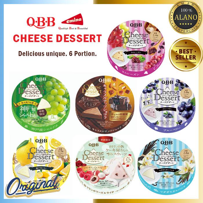 Jual QBB Cheese Dessert Original Japan Snack Keju 6P - Rum Raisins ...