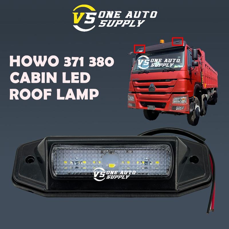 HOWO 371 380 LAMPU SILING KABIN CABIN LED ROOF LAMP - TikTok Shop Malaysia