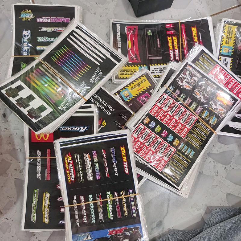 STIKER LAMPU MAINAN MINIATUR / STIKER JULUKAN / JETBUS 3 JETBUS - Shop ...