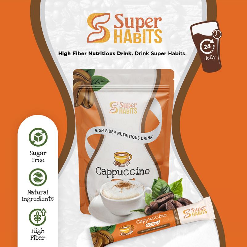 Super Habits Cappuccino Drink - TikTok Shop Philippines
