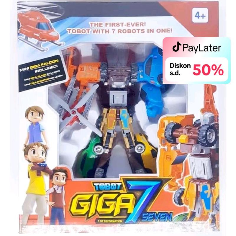 Mainan Anak Tobot GIGA 7 Robot Mobil Transformers 528 - Shop | Tokopedia