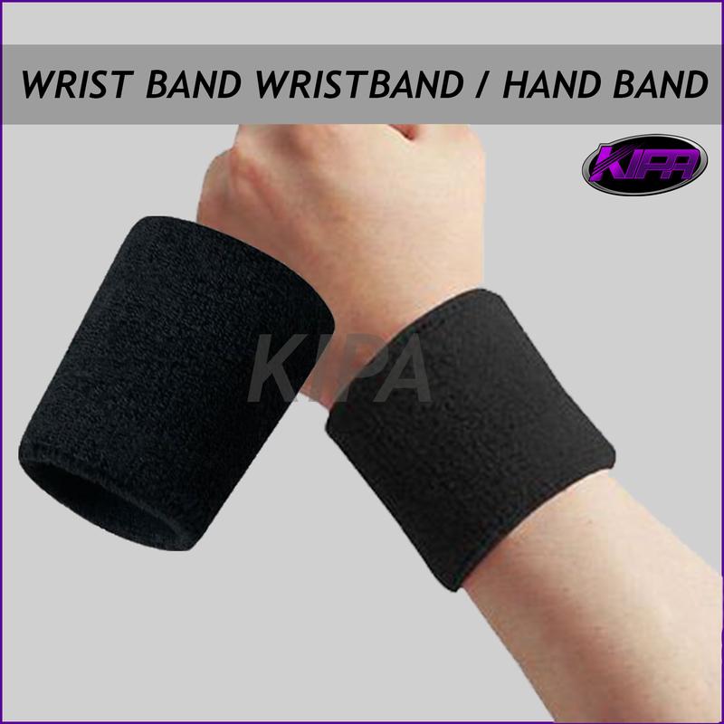 Wrist Band Wristband Hand Band Handband Olahraga Gym Fitness - Shop ...
