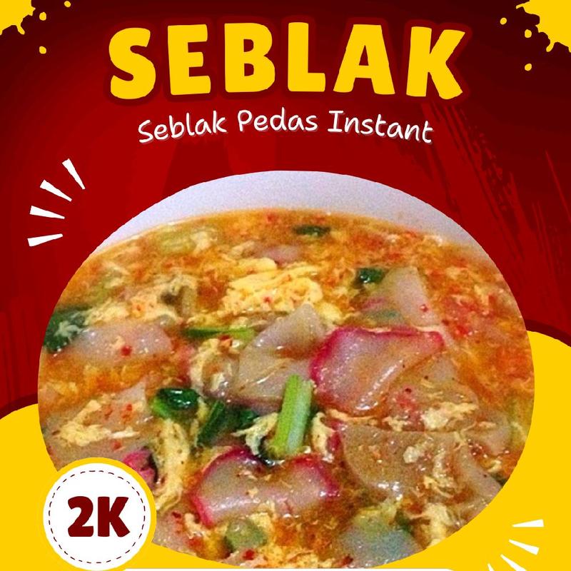 SEBLAK PEDAS INSTAN PREMIUM ECERAN MURAH MERIAH PAKET SATUAN - Shop ...
