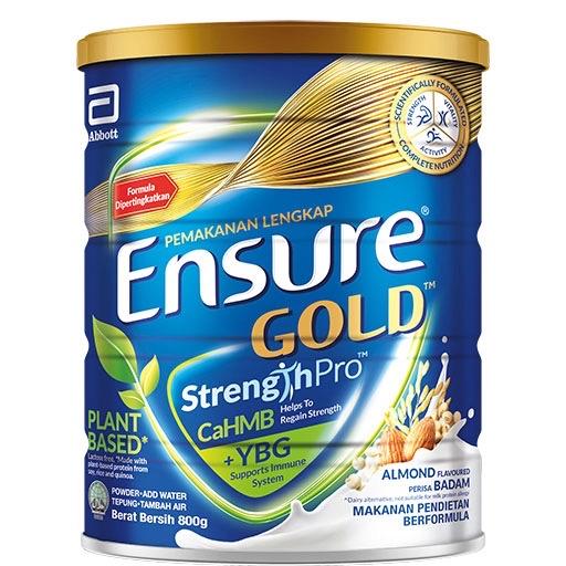 Ensure Gold Almond Flavour 400g- Health, Supplements - TikTok Shop Malaysia