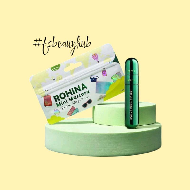 ROHINA Mini Mascara Anti Comot Original HQ Makeup Maskara - TikTok Shop ...
