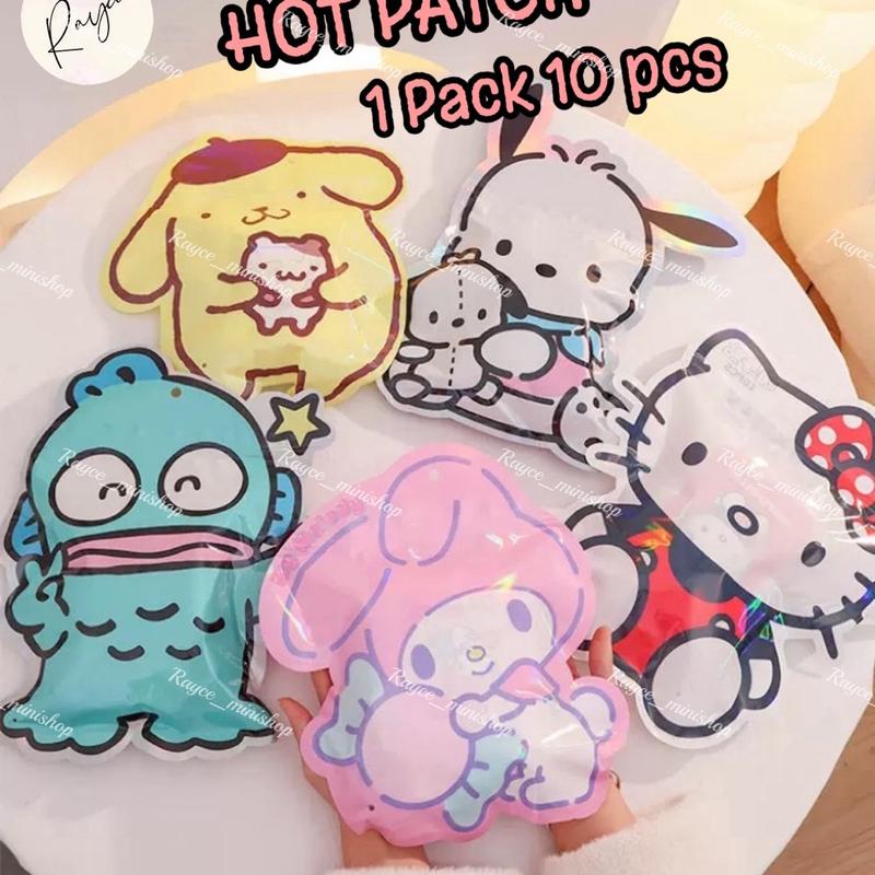 1 pack 10 keping Pad pemanas /hot patch sanrio/ menstural Warm - TikTok ...