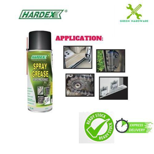 Hardex Grease Spray / Minyak Grease Spray / Lithium Grease 400ml ...