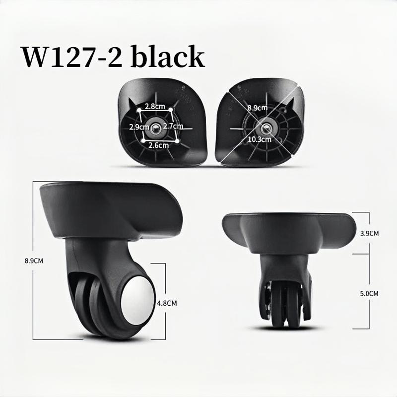 W127-2 Trunk trolley case Suitcase Luggage wheels Universal Durable ...