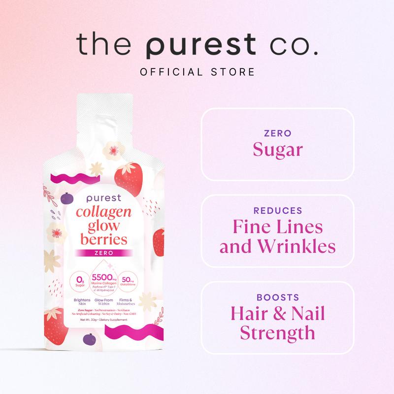 Purest Co Collagen Glow Berries Zero (For Firm, Glowing Skin) - TikTok ...