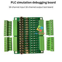 Jual PLC Debugging Simulation Board 16 Channel I/O Test Board dengan 16 ...