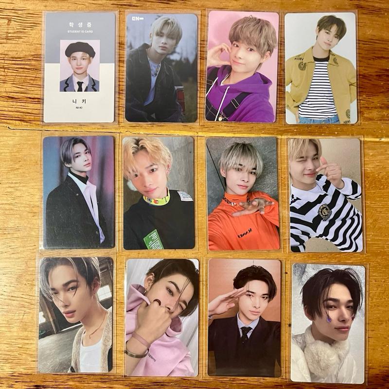Enhypen NI-KI Official Photocards - TikTok Shop Philippines