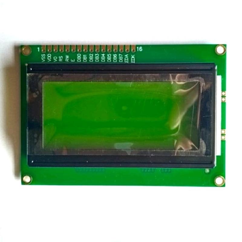 Character LCD 4x16 Green Screen Black Chatacter - Shop | Tokopedia