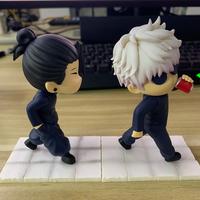 Promo Action Figure Statue Jujutsu Kaisen Gojo Geto Walk Chibi Satu Set ...