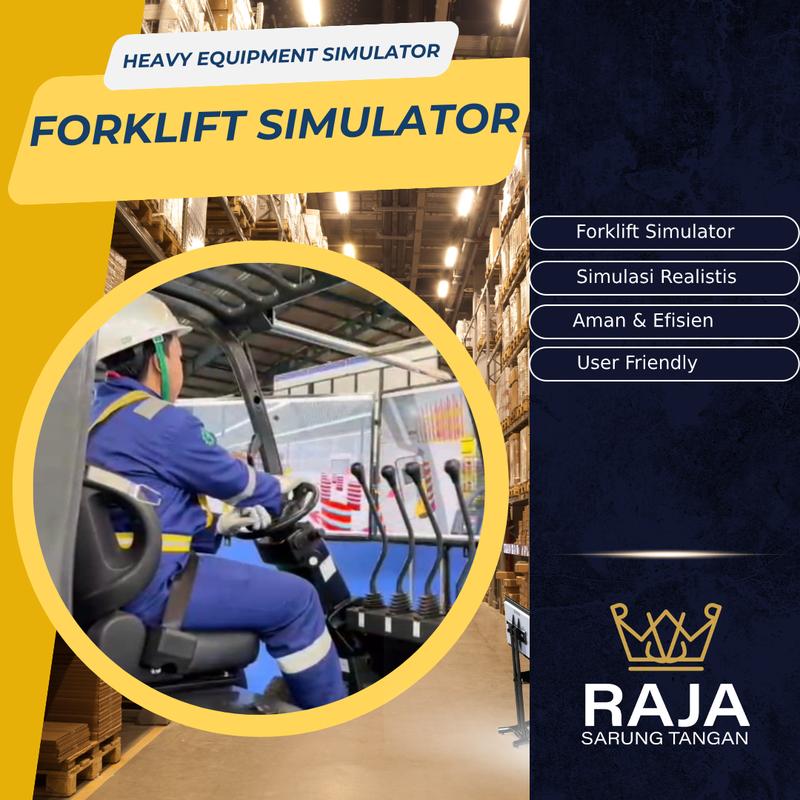 Simulator Forklift/Forklift/Simulator/Simulator Alat Berat/Simulator ...