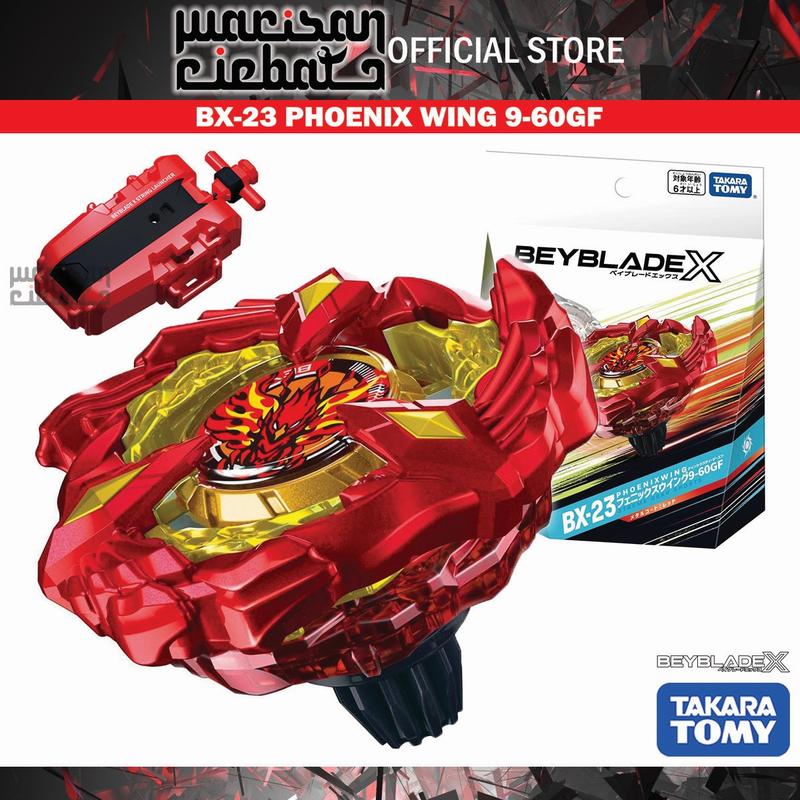 Takara Tomy Beyblade X BX-23 Starter Phoenix Wing 9-60GF - TikTok Shop ...