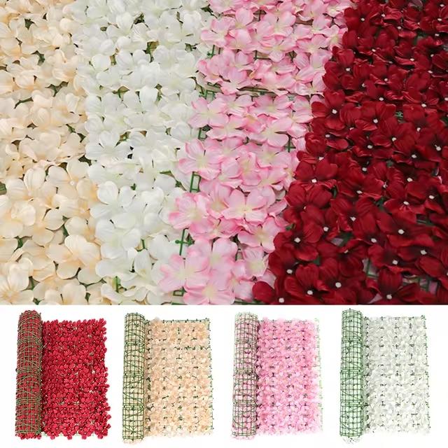 Pagar Bunga Buatan Teralis Pagar Taman Luar Ruangan sakura - Shop ...