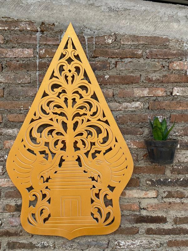 UKIRAN GUNUNGAN WAYANG SPON KARET EVA DEKORASI PELAMINAN - Shop | Tokopedia