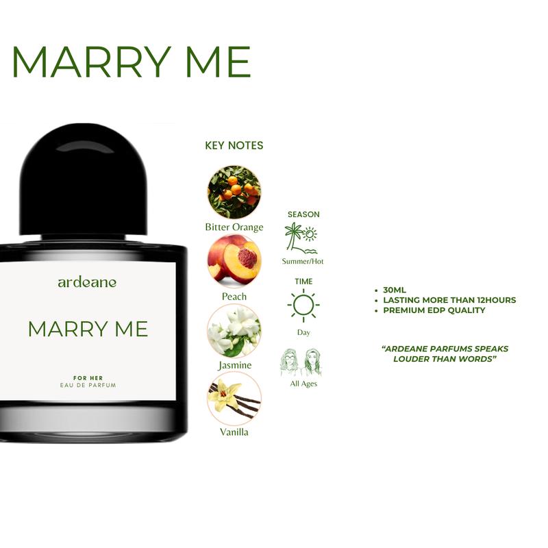 Marry Me by Ardeane 30ml EDP perfume, womens - TikTok Shop Malaysia
