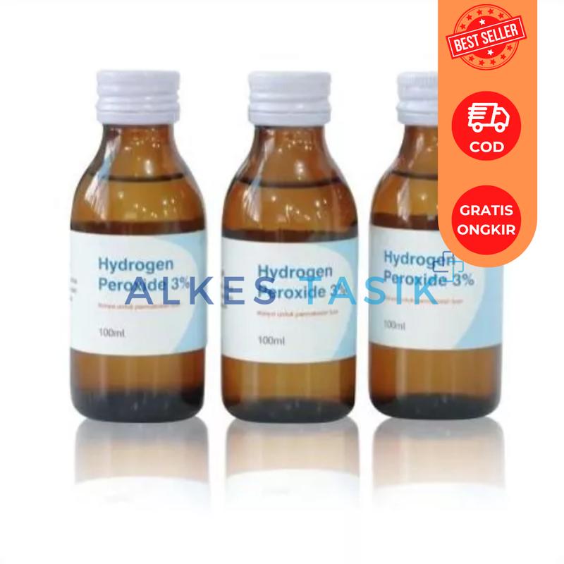 H2O2 Hydrogen Peroxide 3% 100 ml ONEMED - Shop | Tokopedia