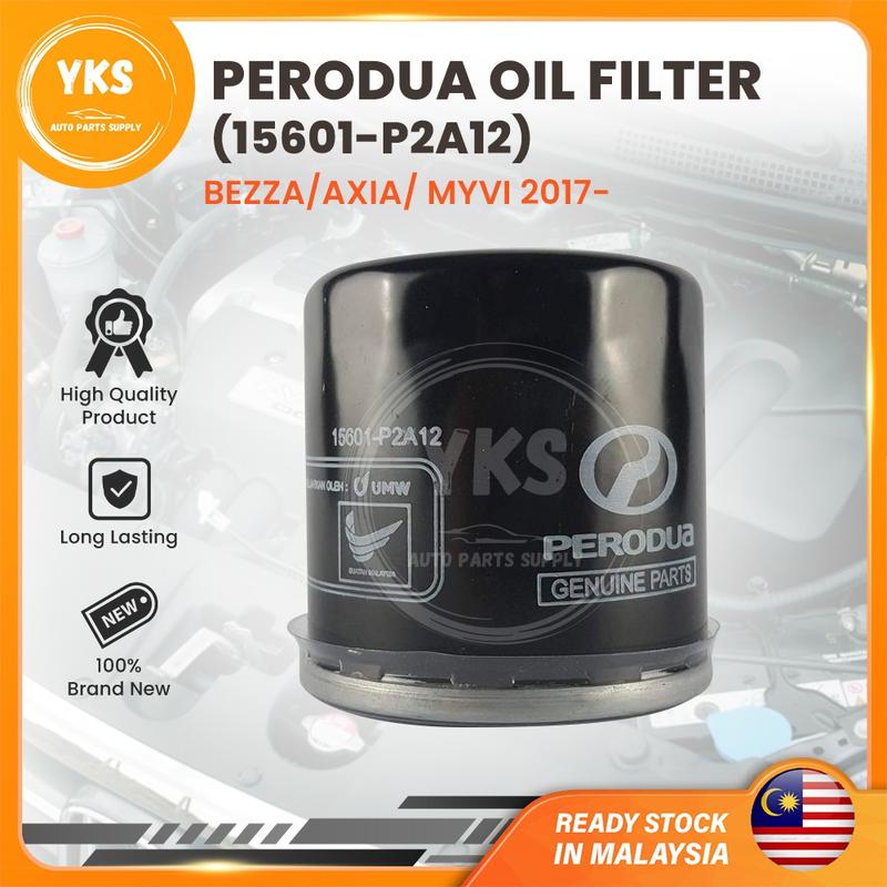 PERODUA GENUINE 100% ORIGINAL (15601-P2A12) ENGINE OIL FILTE - TikTok ...