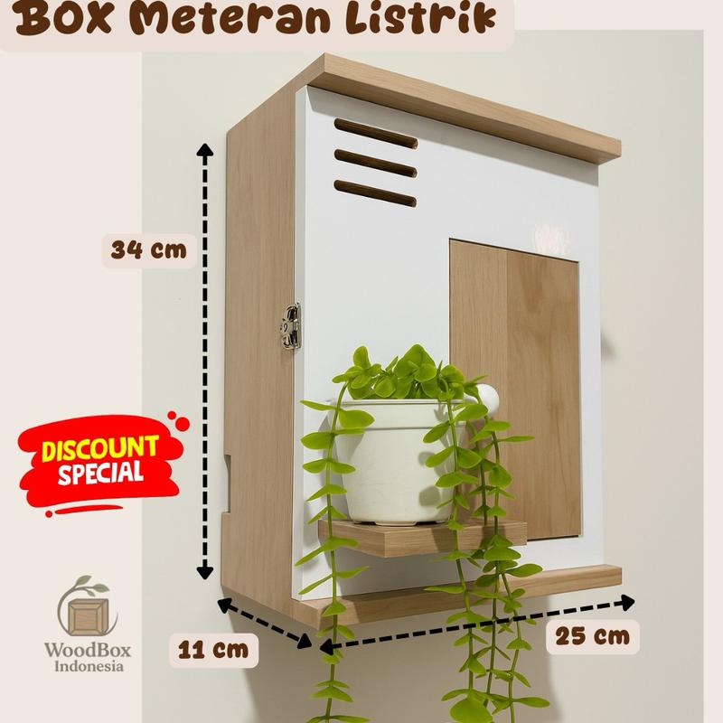 TERLARIS Kotak Meteran Listrik/ Box Meteran Listrik/ Boks/ Penutup ...