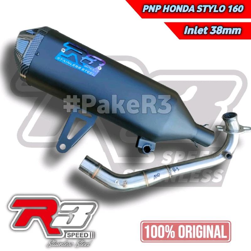 Knalpot Honda Stylo 160 Original R3 Speed - Shop | Tokopedia