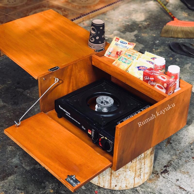 Box Kopi Kayu Mahoni dan Jati untuk Usaha di Sepeda Motor - Coffee ...