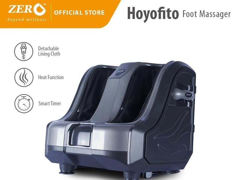 Zero Healthcare Hoyofito Foot & Calves Massager with Heat Therapy ...