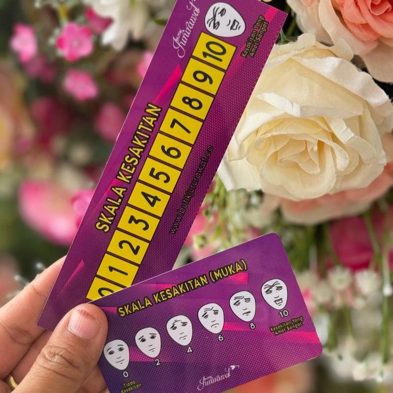 Pain Score Ruler and Card - TikTok Shop Malaysia