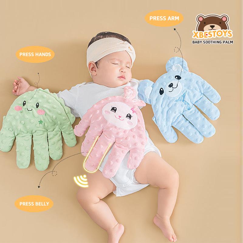 Baby Soothing Palm Toy Pacify Hand Pillow for Soothing Sleep - TikTok ...
