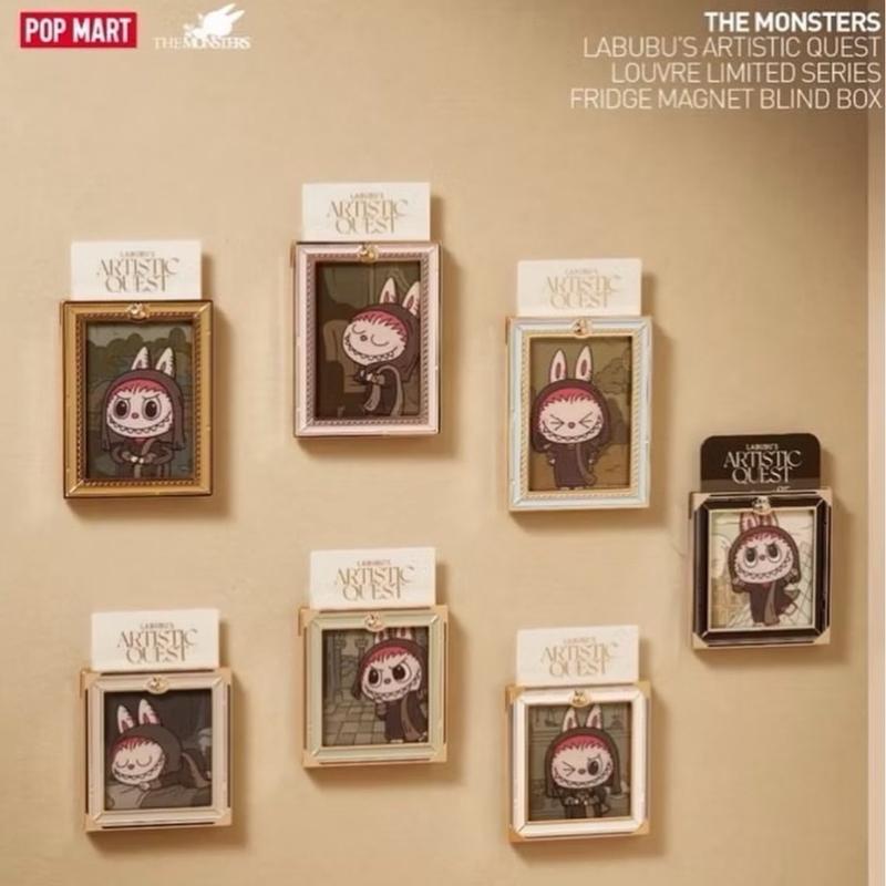 Labubu Artistic Quest Fridge Magnet Paris Exclusive - TikTok Shop Singapore