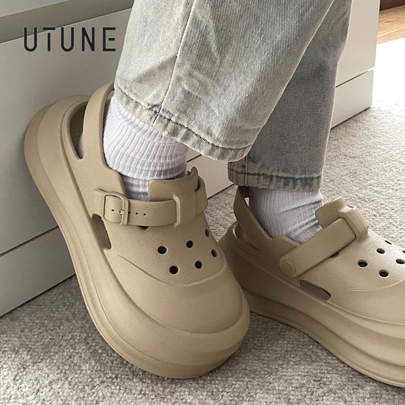 UTUNE Mary Jane Shoes Thick Soled Women's Sandals Outdoor Sandals ...