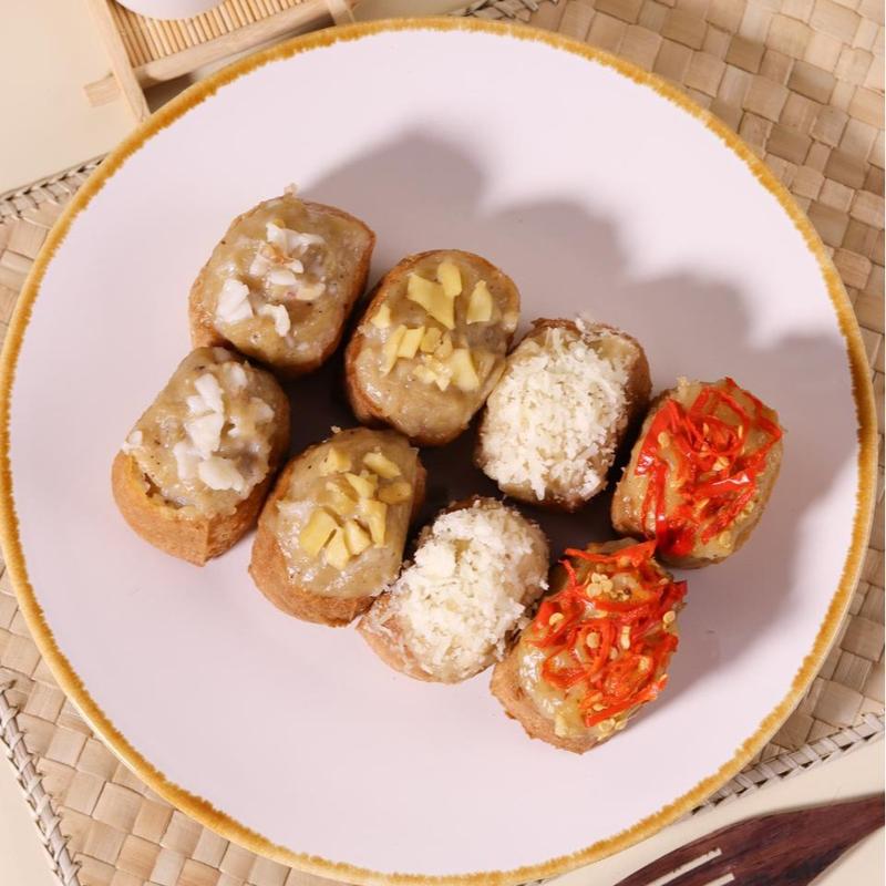 pabrik tahu bakso cemilan viral baso cincang isi 10pc - Shop | Tokopedia