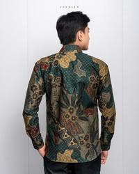 Promo Laskala Batik Premium Barsha Kemeja Batik Pria Slimfit Lengan ...