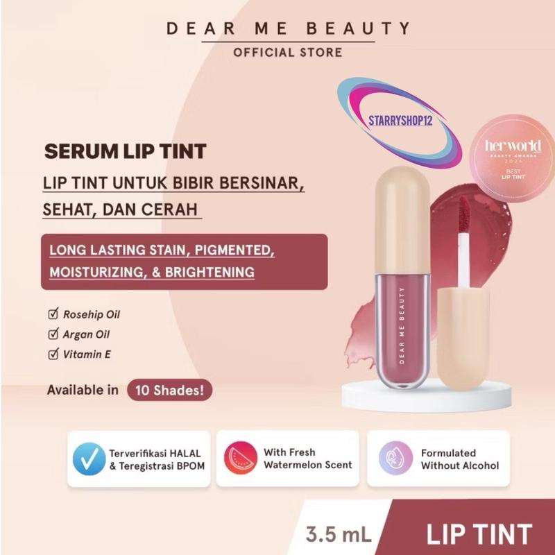 Dear Me Beauty Serum Lip Tint 3ml BPOM DEAR ME BEAUTY LIP TINT - Shop ...