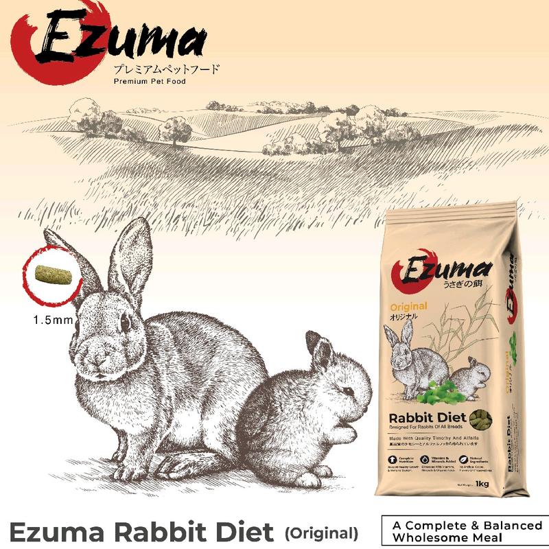 Ezuma Rabbit Diet / Food (1kg) - TikTok Shop Malaysia