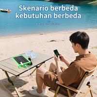 Promo Garansi 5 tahun Panel Surya Darurat Portable Power Bank Tenaga ...