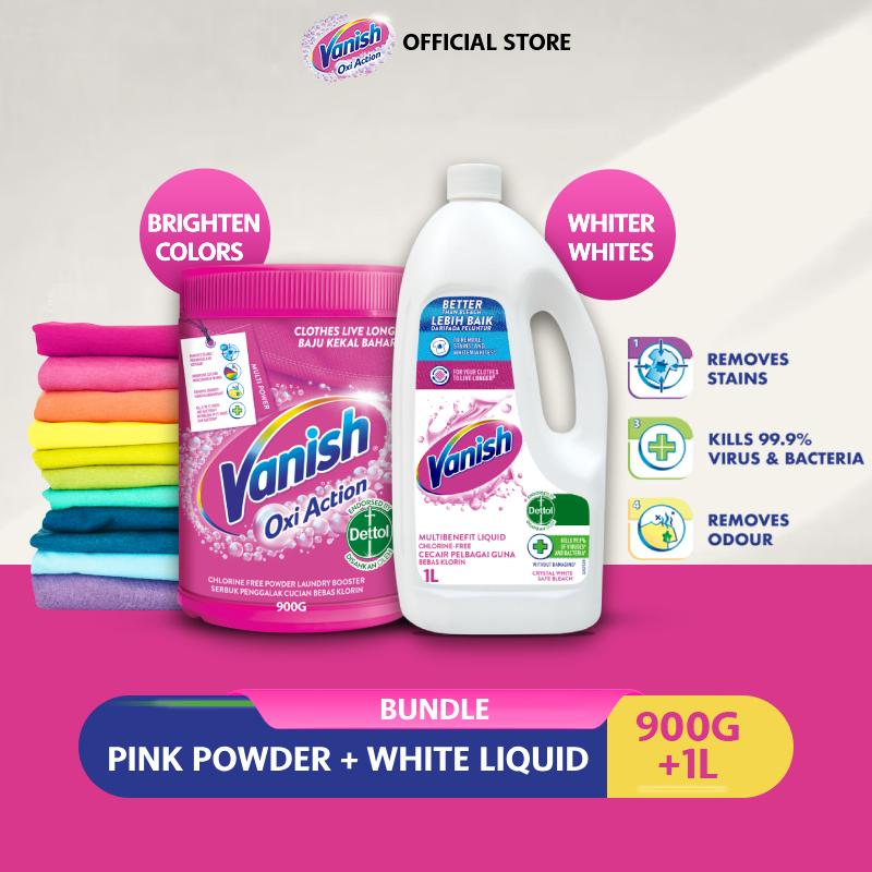 Vanish Stain Remover Pink Oxi Action, Detergent Powder, 900g - TikTok ...
