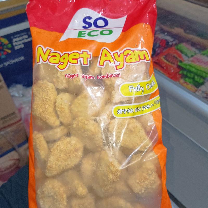 NUGGET SO ECCO 1KG NUGGET MURAH FROOZEN ISI 40-50PCS (TIDAK UNTUK ...