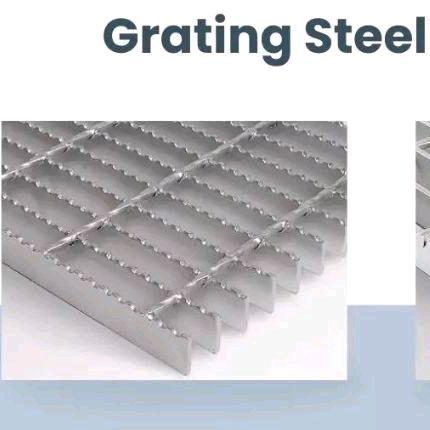 Jual Plate Grating Galvanis plat gerigi serrated polos Galvanized Tebal ...