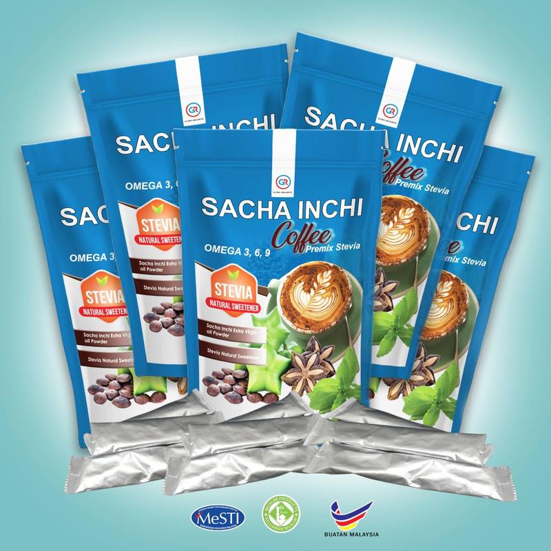 Kopi Sacha Inchi Stevia - premium Original - TikTok Shop Malaysia
