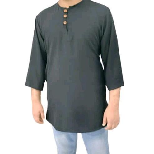 KURTA LELAKI DEWASA CEY COTTON CRAP Sleeve Pocket Clothing - TikTok ...
