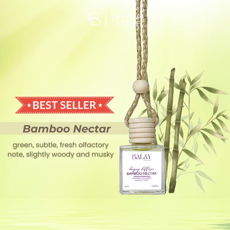 Bamboo Nectar Hanging Diffuser Home Car Room Air Freshener Home ...