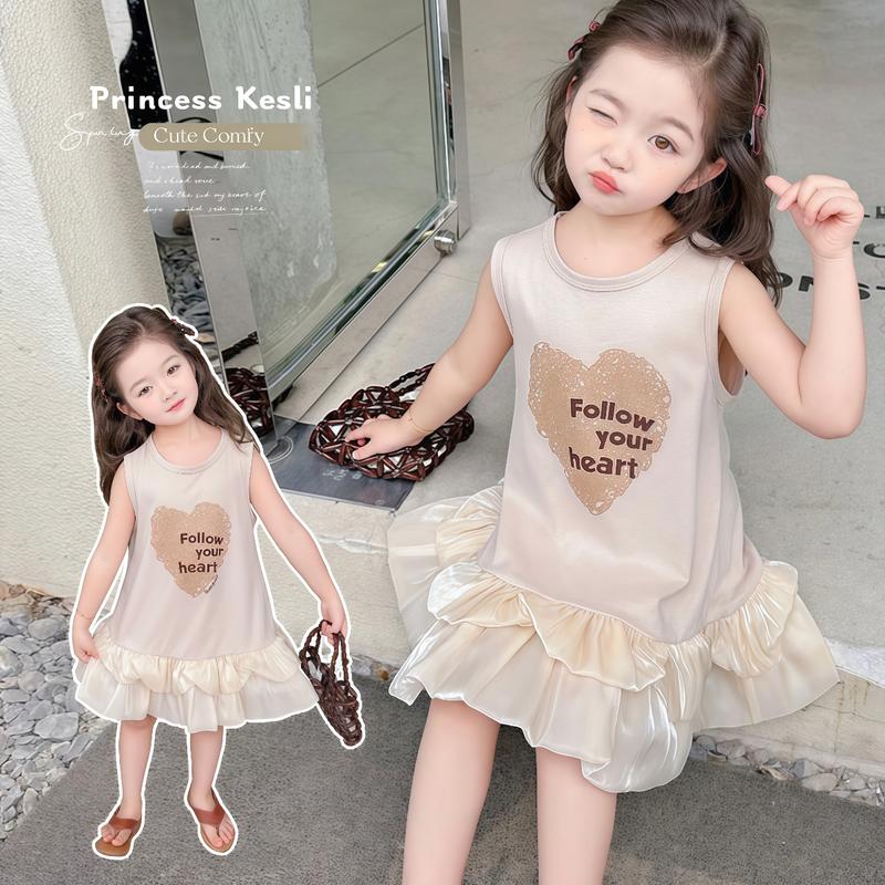 PRINCESS KESLI 2-9 Years Girl Dress For Kids Sleeveless Gaun - TikTok ...