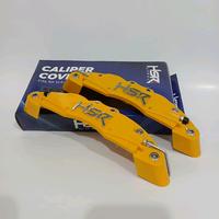Jual cover rem mobil merek HSR warna kuning caliper disk brike yellow ...