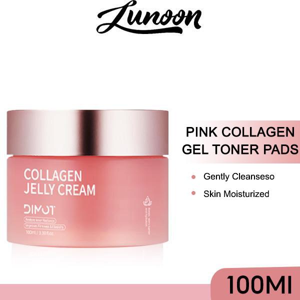 LUNOON Collagen Gel Toner Pads Gentle Skincare Hydrate Moisture ...