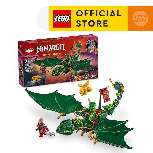 Promo LEGO Ninjago 71829 Lloyd's Green Forest Dragon (128 Pieces ...