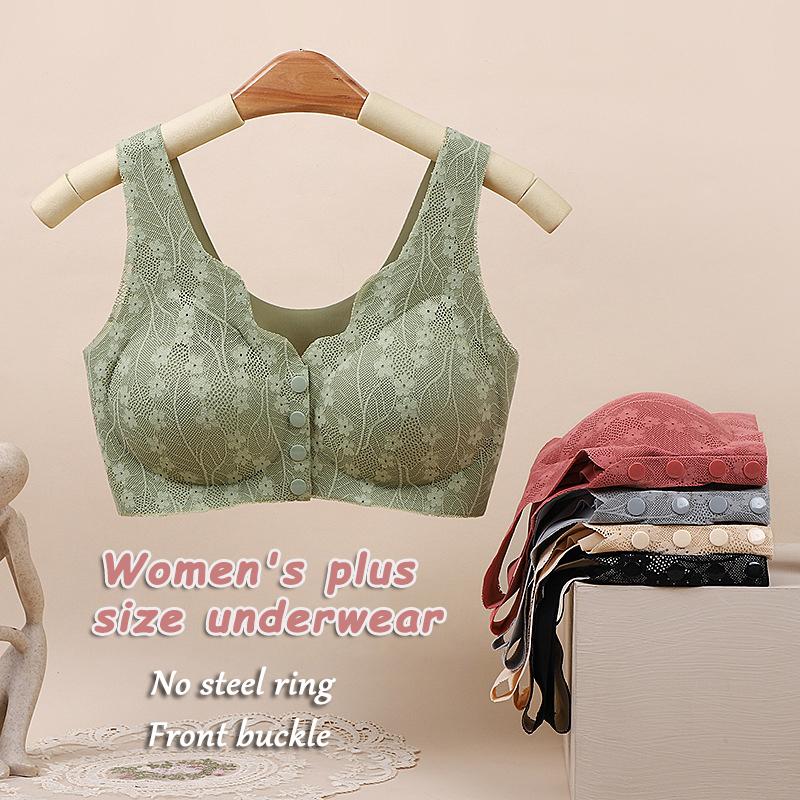 Women Bra, no steel ring, chest pad, breast milk, vest-style - TikTok ...