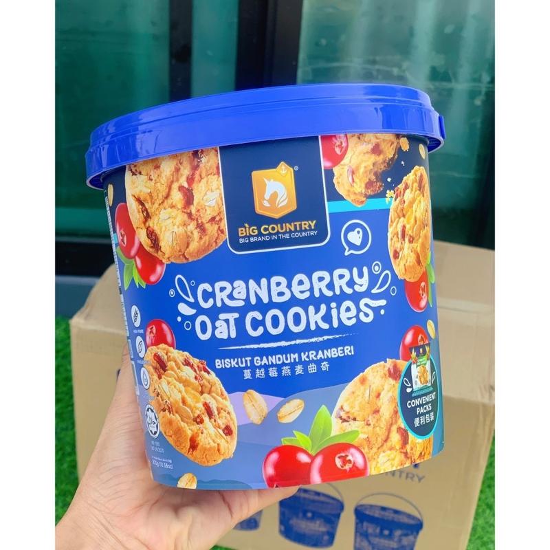 300g BIG COUNTRY COOKIES-CRANBERRY Food - TikTok Shop Malaysia