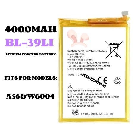 FOR Itel A56 A56 Pro Vison 1 W6004 Battery BL-39LI Battery - TikTok ...